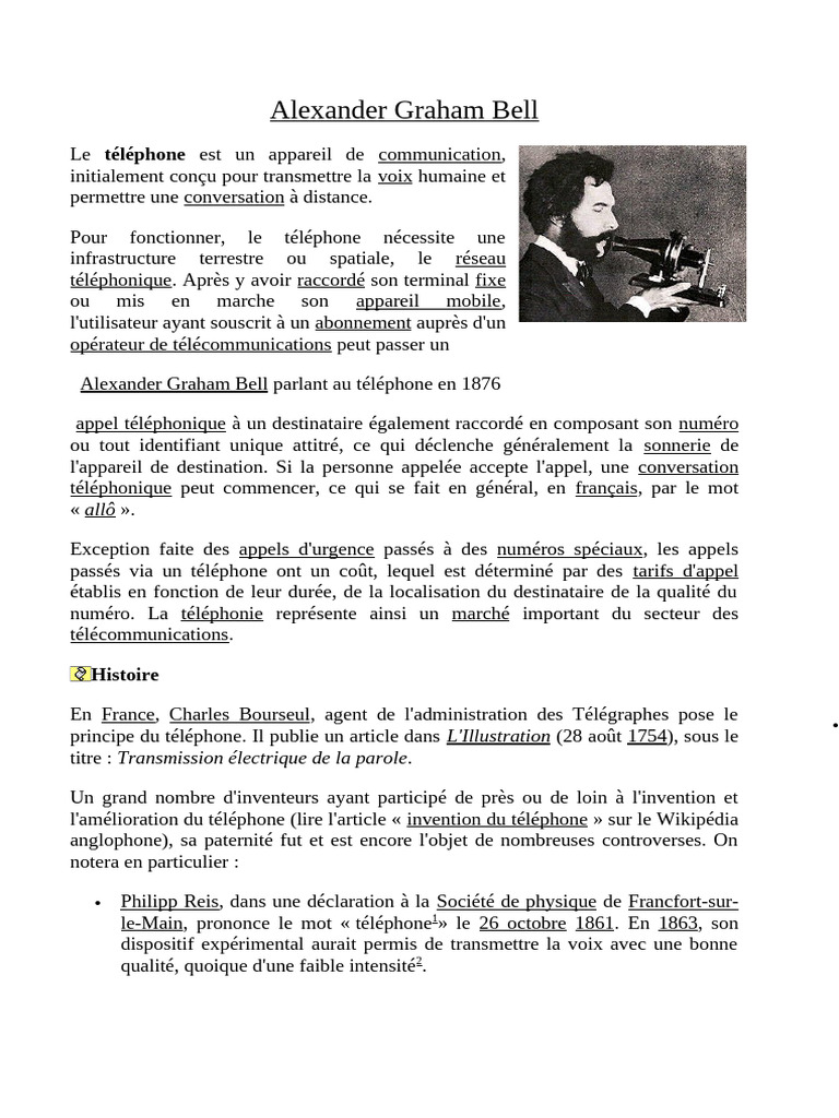 alexander graham bell | PDF