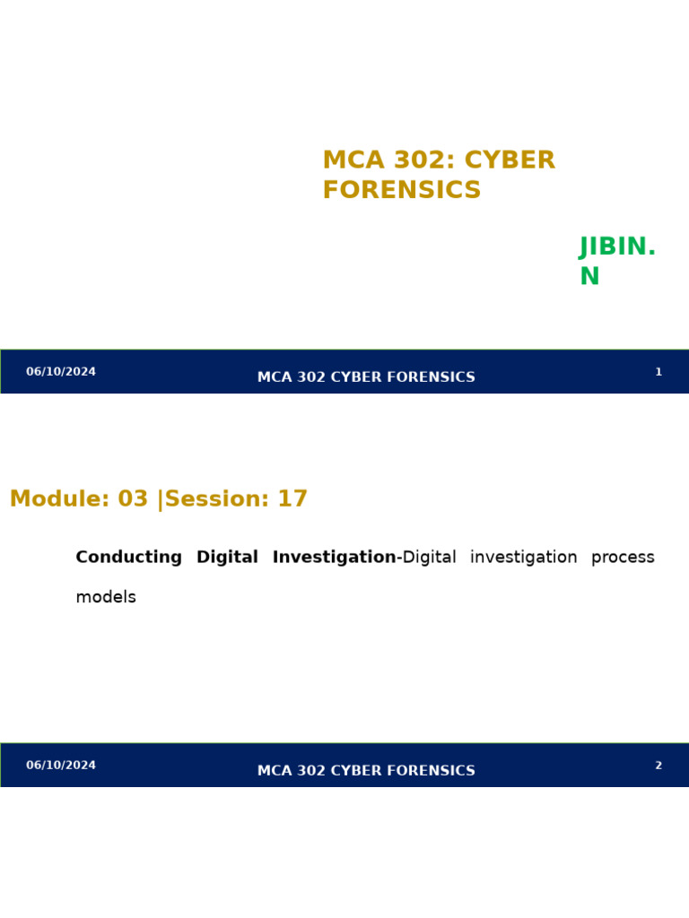 Module 3 - PPT Notes | PDF