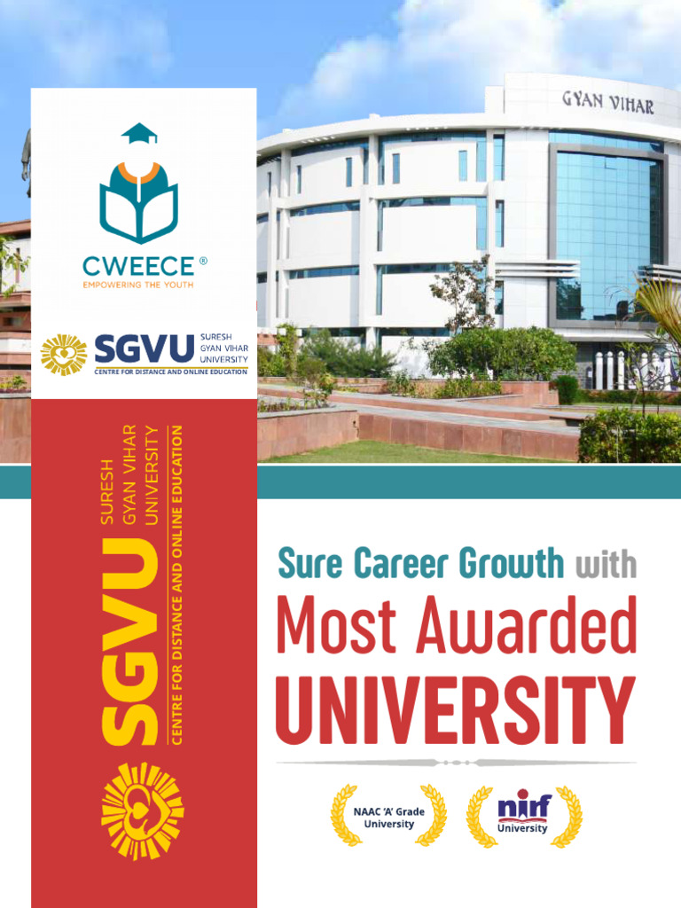 Prospectus Sgvu Pdf