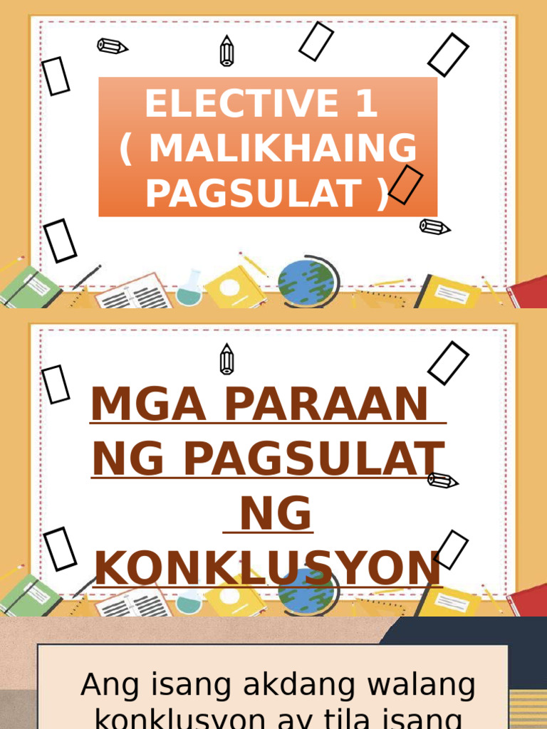 Group 1-Elective 1 | PDF