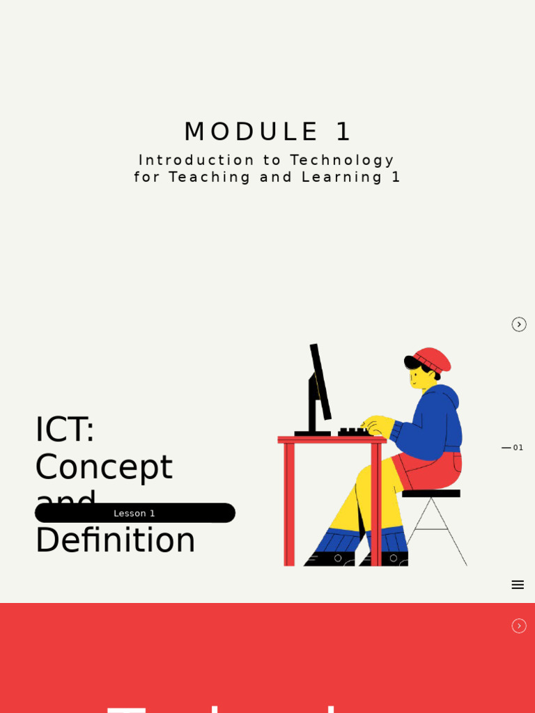 Module 1 Introduction To Technology For Teaching and Learning 1 | PDF