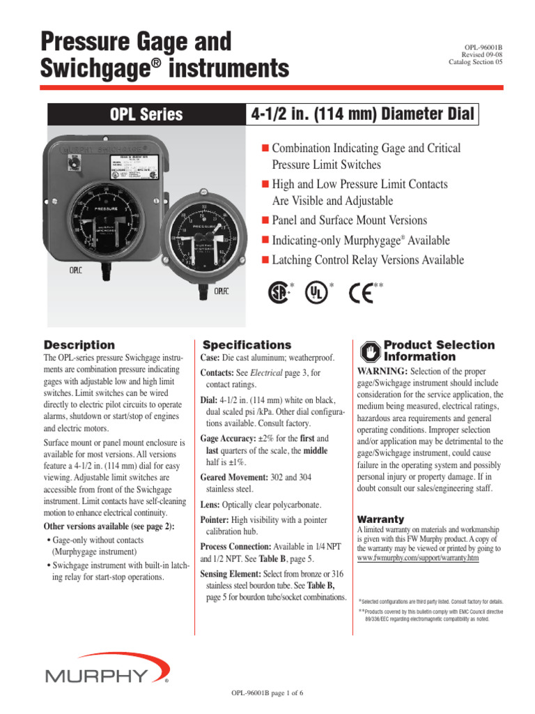 Opl 96001B | PDF
