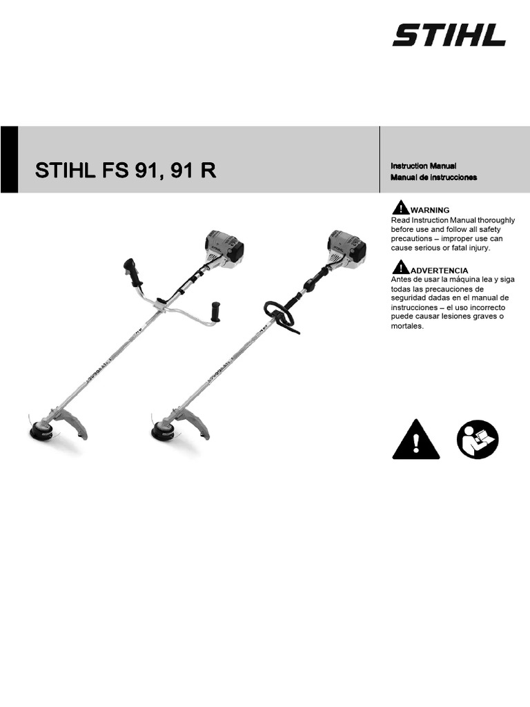 Manual Stihl FS 91 R (Español - 124 páginas) | PDF