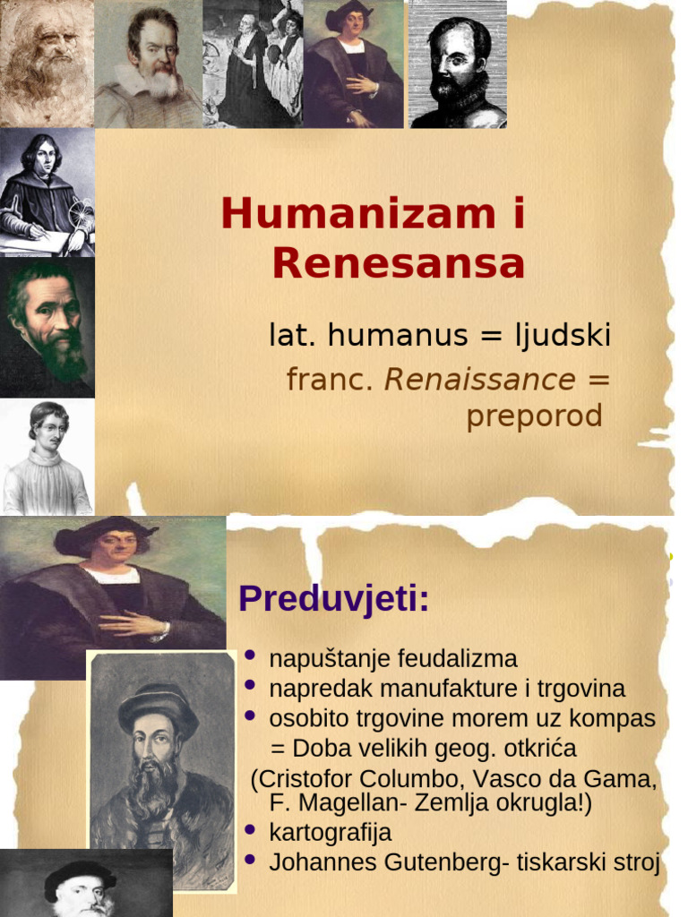 25-Humanizam I Renesansa | PDF