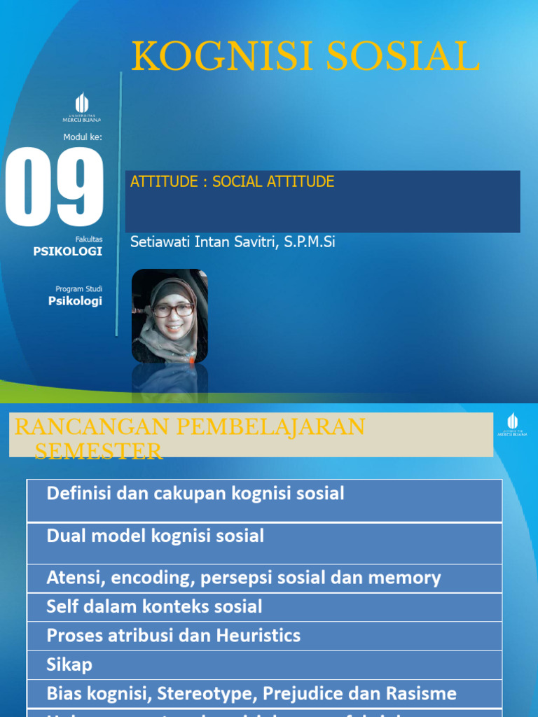 PPT MODUL 9 KOGSOS_ATTITUDE.pptx | PDF
