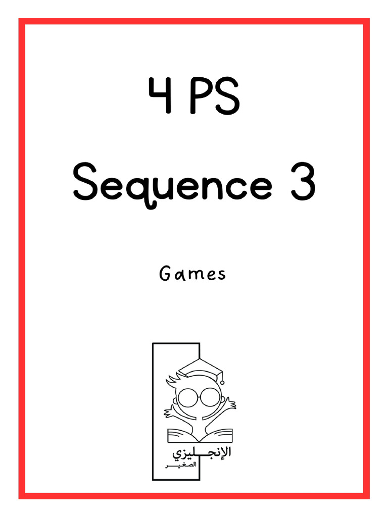 4PS Sequence 3 Flashcards Games | PDF