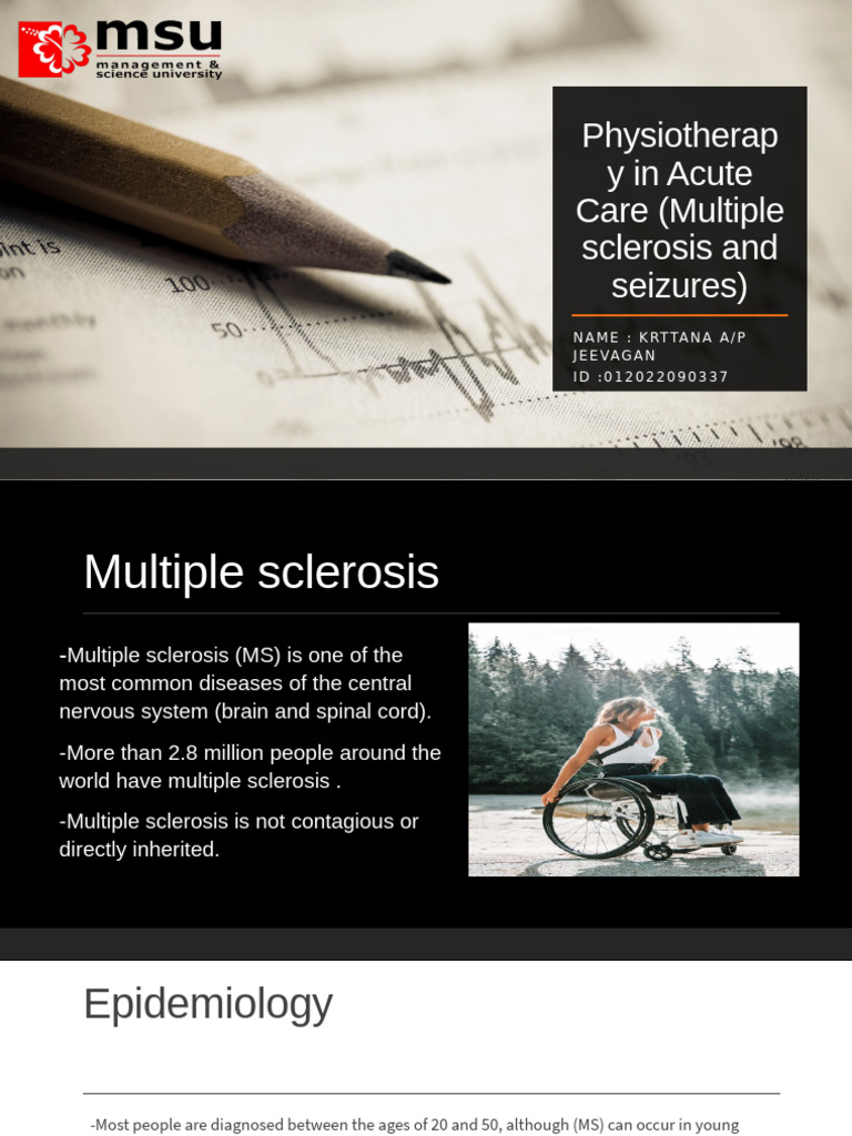 Physiotherapy in Acute Care (Multiple Sclerosis (Autosaved) | PDF