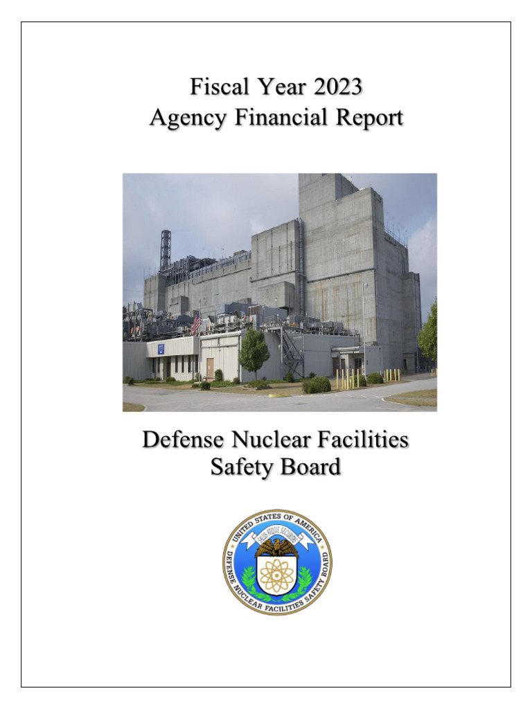 DNFSB Fy23 | PDF