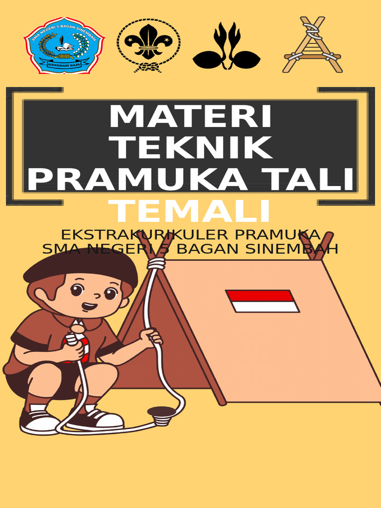 Materi Teknik Pramuka Tali Temali | PDF