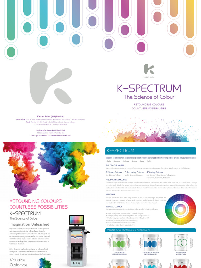 Kaizen Paint K-Spectrum-PDF Mockup | PDF