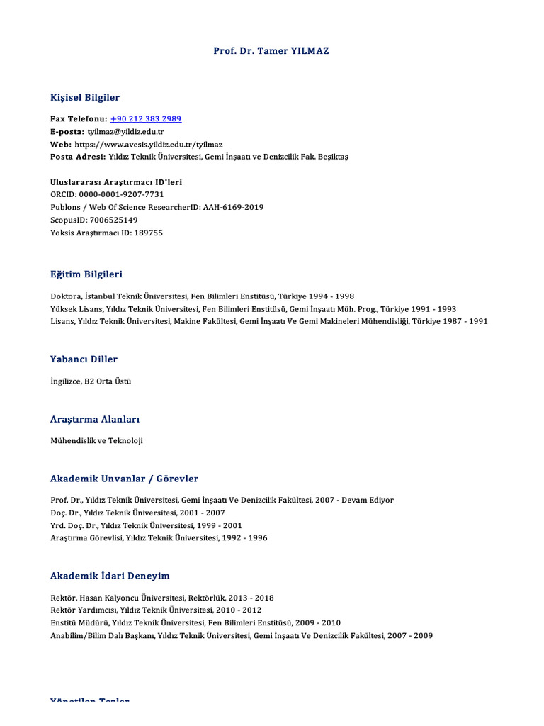Tamer YILMAZ | PDF