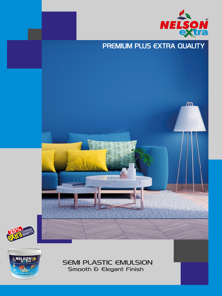 Nelson Extra Semi Plastic Emulsion | PDF