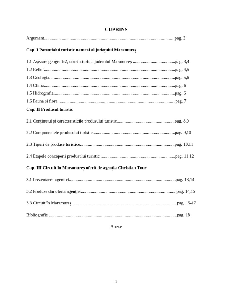 Politica de Concepere A Unui Produs Turistic În Județul Nostru | PDF