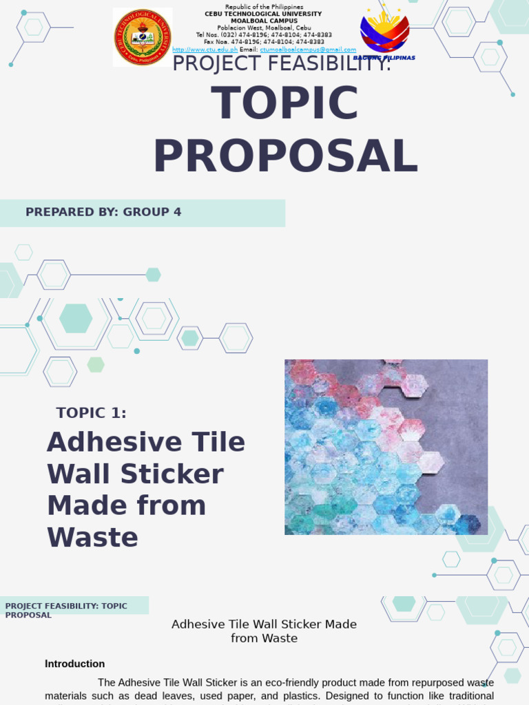 Topic Proposal Ppt | PDF