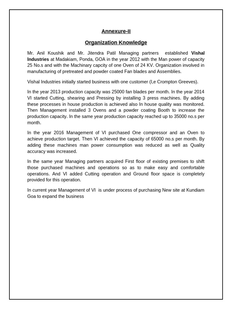 Organization Knowledge Pdf