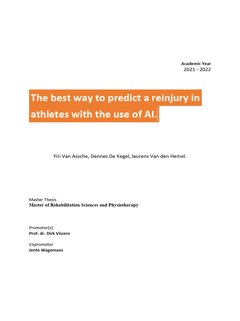 Masterthesis Final | PDF