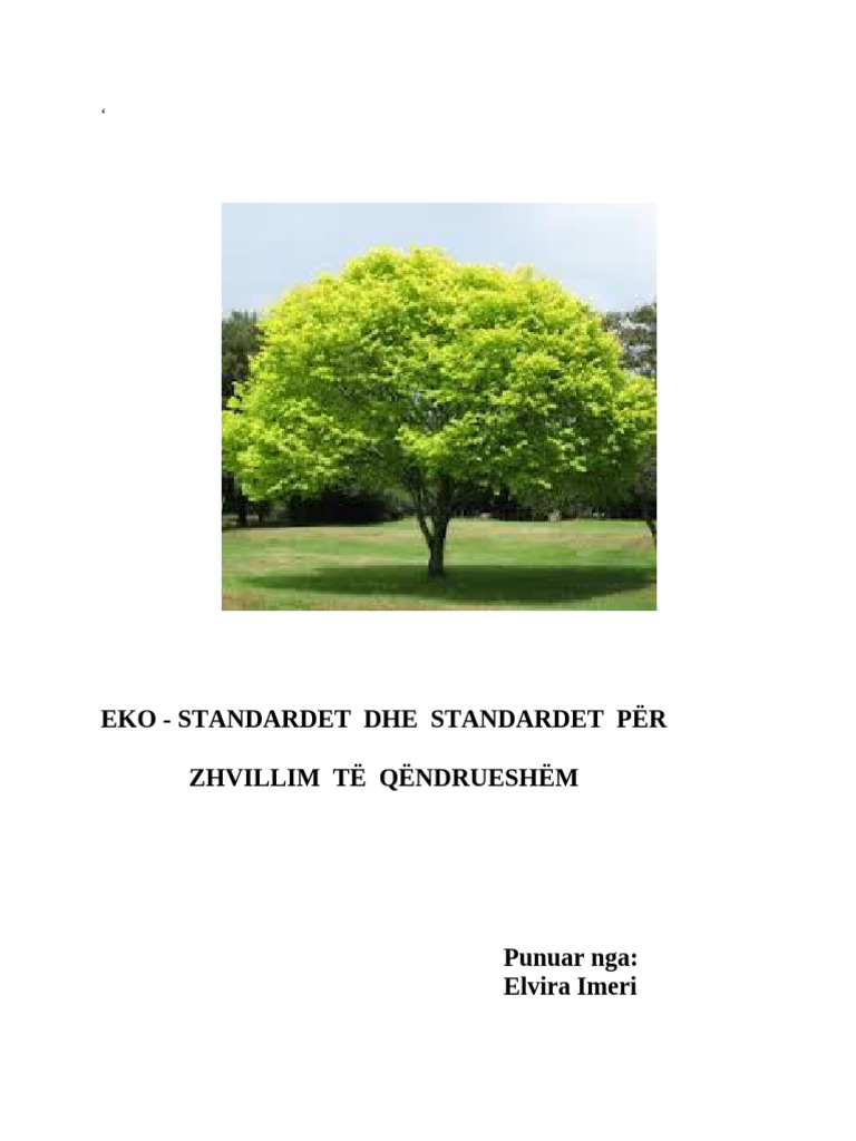 Eko Standarde | PDF