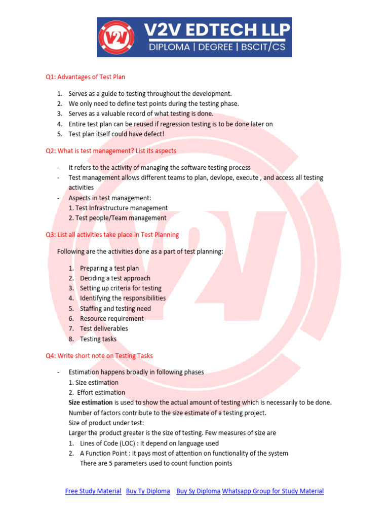 STE Q Bank Solved Ch. 3 v2v | PDF