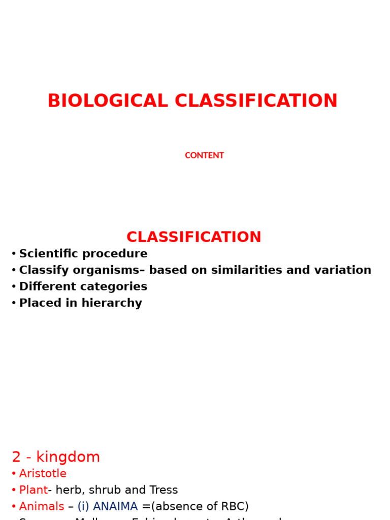 Biolg Classification - Monera | PDF