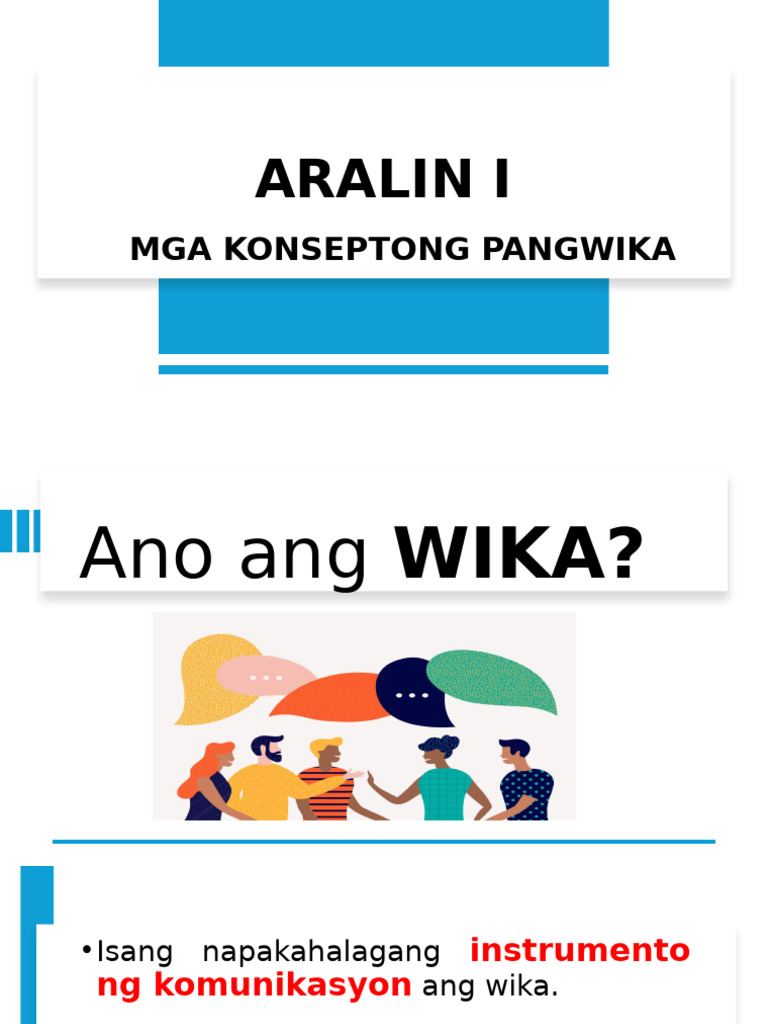 Ang Wika | PDF
