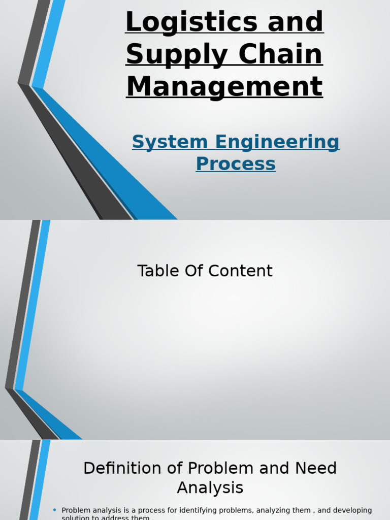 System Engineering Process | PDF