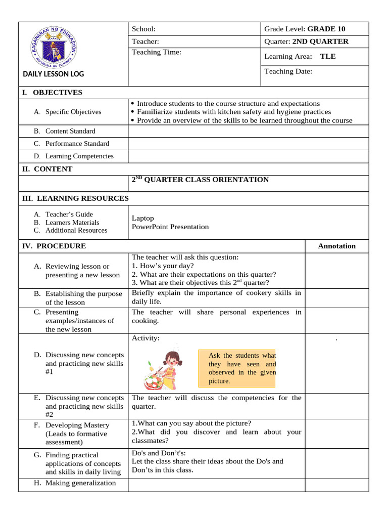 Class Orientation File | PDF