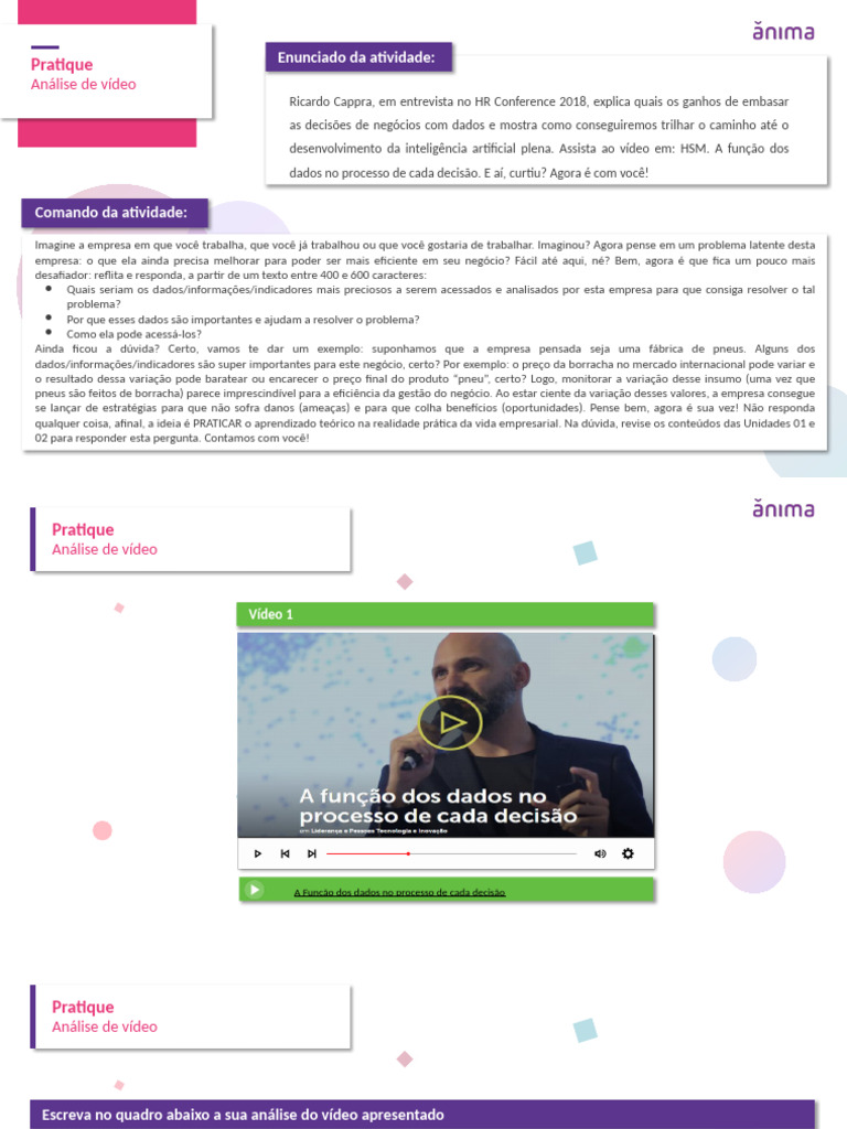 Pratique Tomada Decisao 3 | PDF