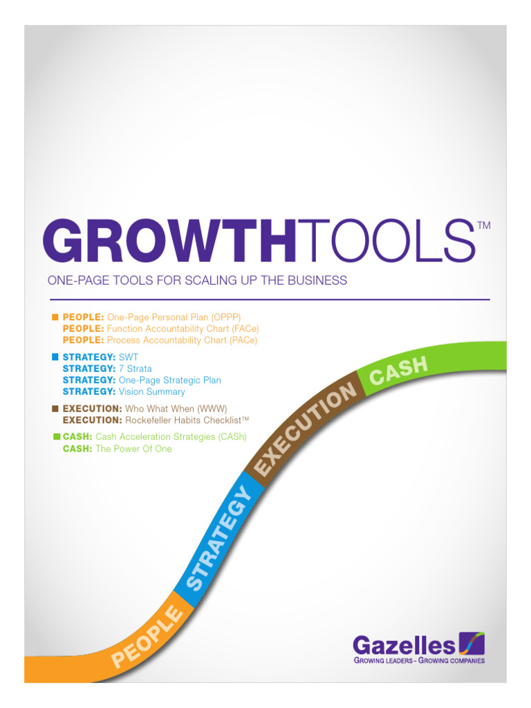 01.1. Scaling Up - Growth - Tools | PDF