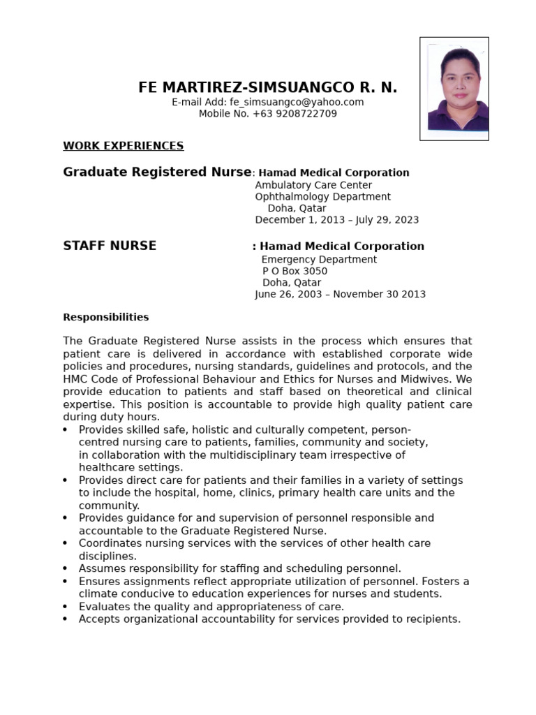 MYresume Revised | PDF