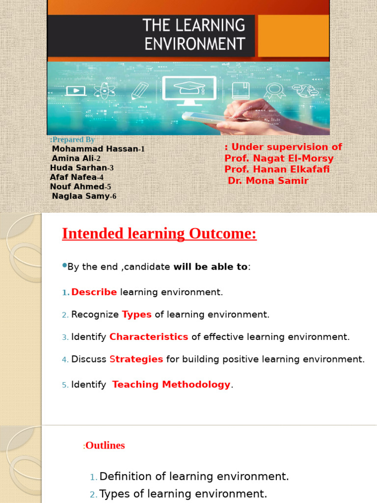 Enviromental Learning Last Edit N | PDF