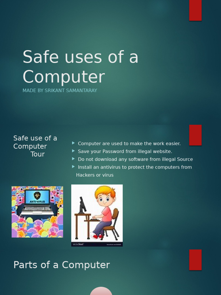 Safe Uses of A Computer | PDF