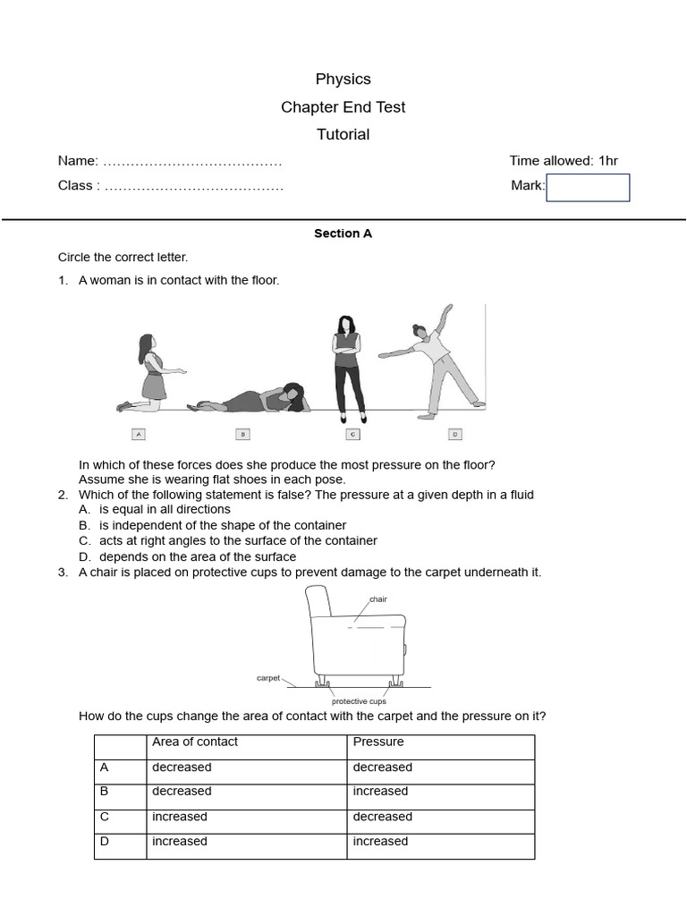 Tutorial - T1 - Phy - F 2 | PDF