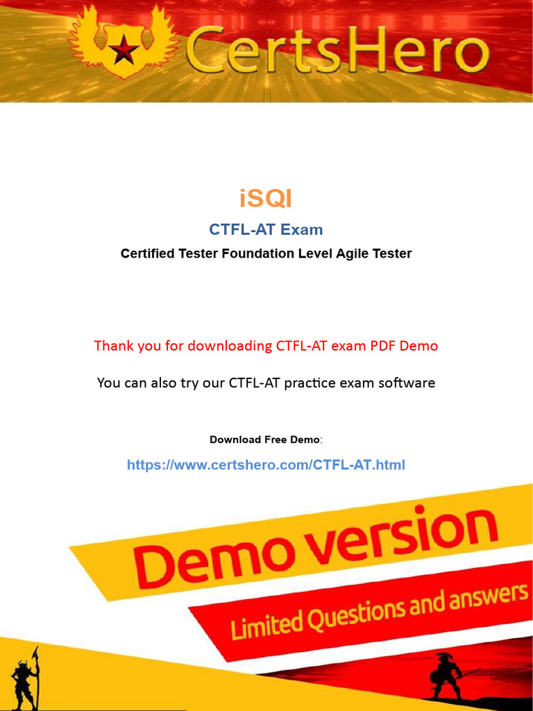 CTFL AT Demo | PDF