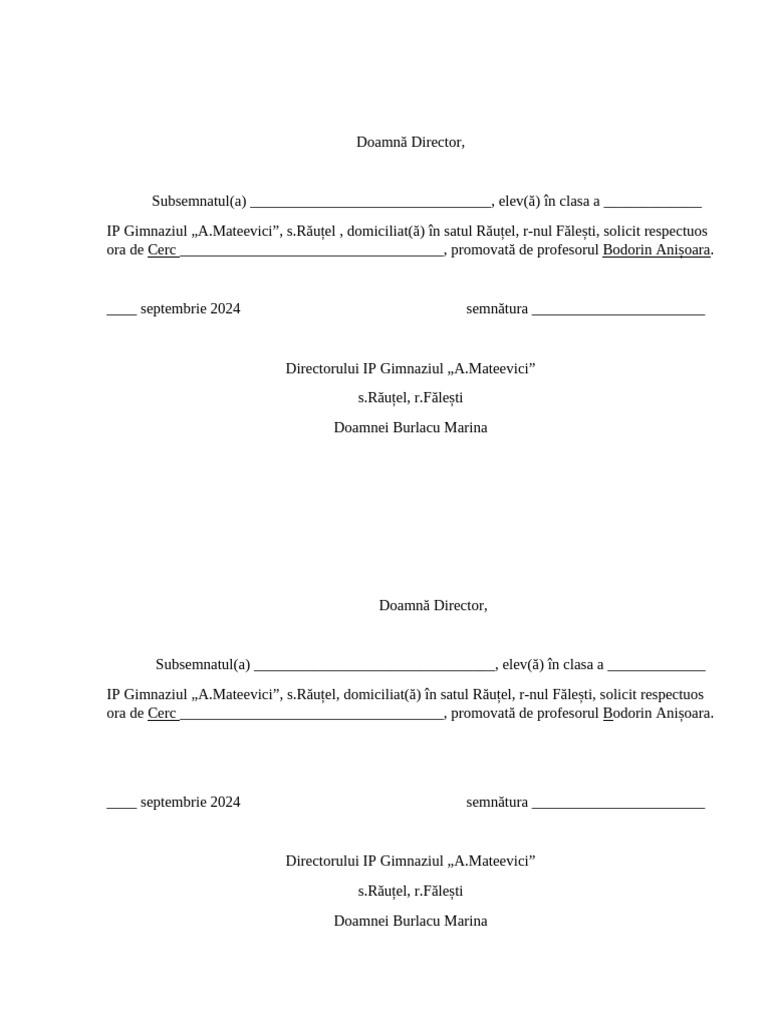 Model CERERE - CERC, 2024-2025 | PDF