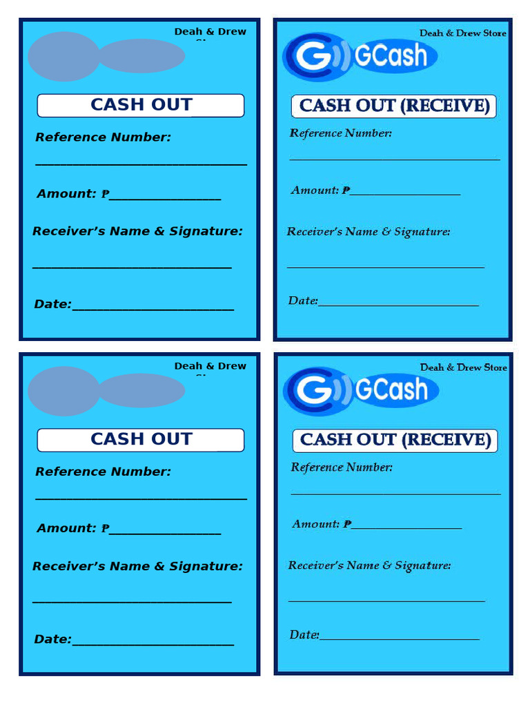 CASH IN AND OUT FORM | PDF