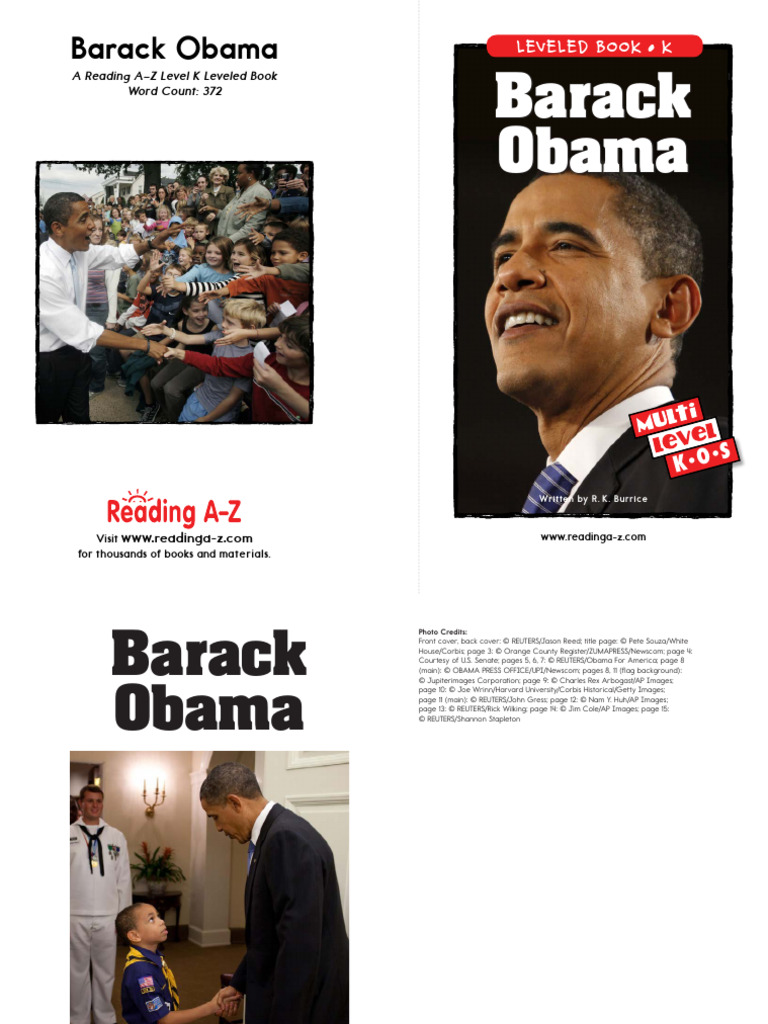 K-05-Barack Obama-书本 | PDF | Barack Obama | Presidents Of The United States