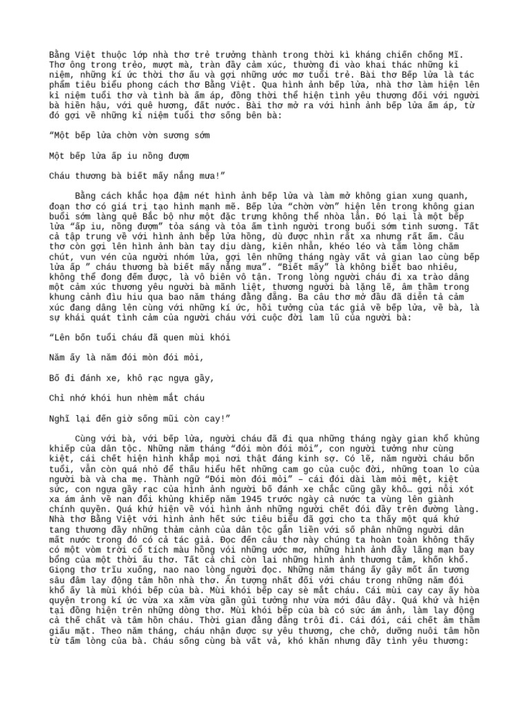 Bep Lua | PDF