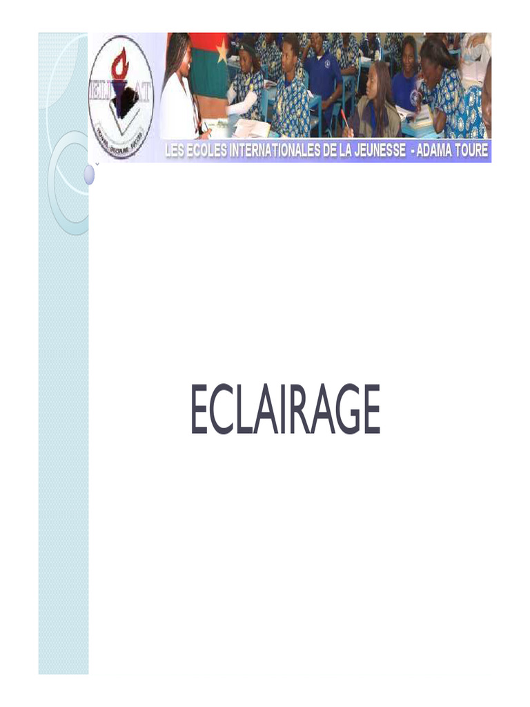 Chapitre 4 - Cours Sur Eclairage | PDF