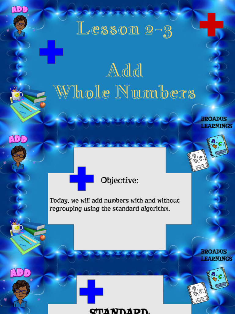 Topic 2.3 Add Whole Numbers | PDF