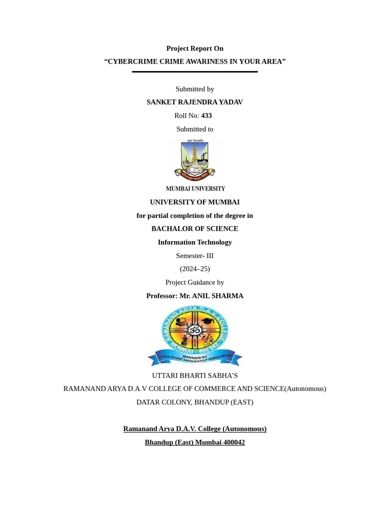 sanket project | PDF