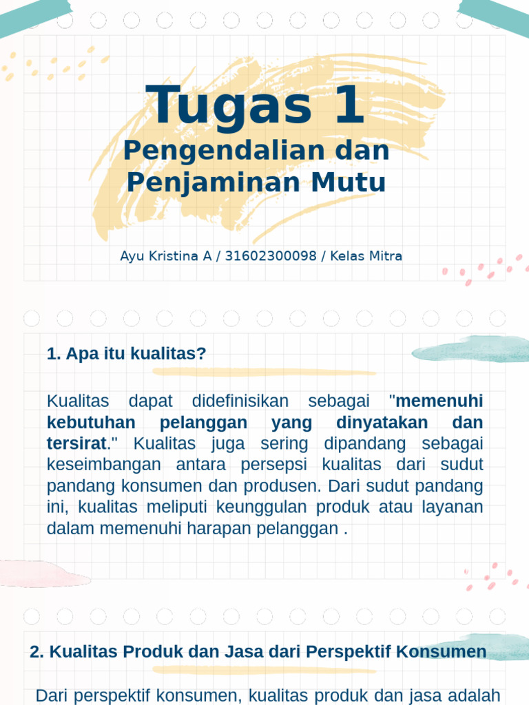 PPM - Tugas 1 - 31602300098 | PDF