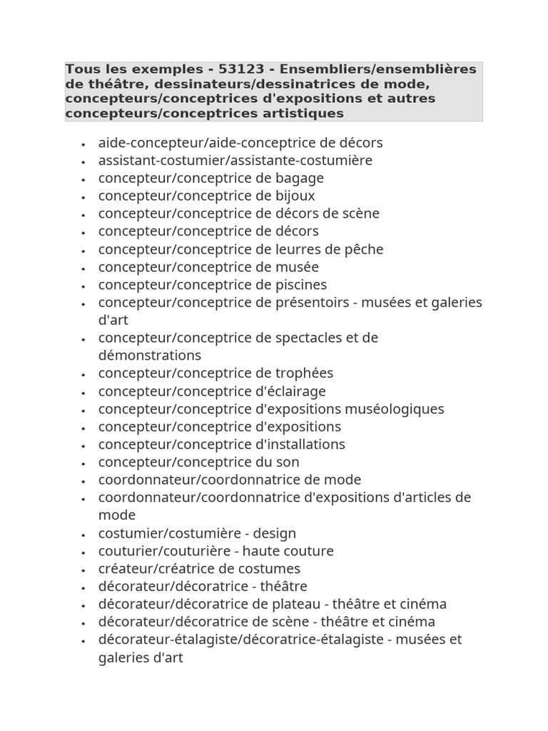 Tous Les Exemples | PDF