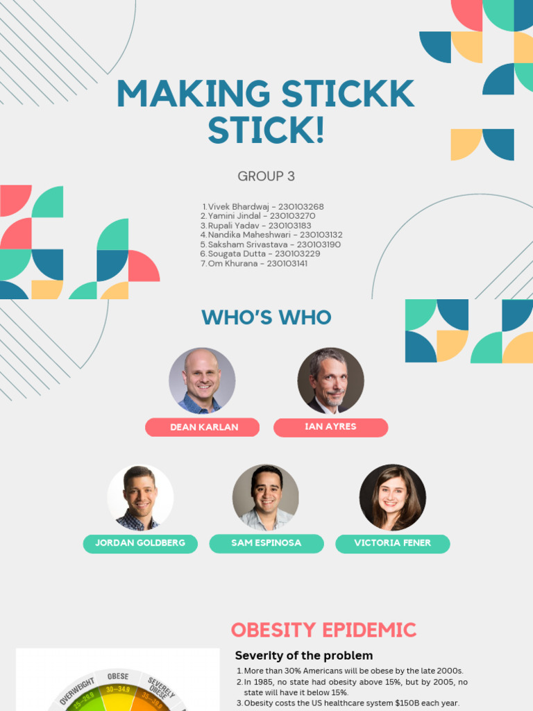 Group3 - Making Stickk Stick | PDF