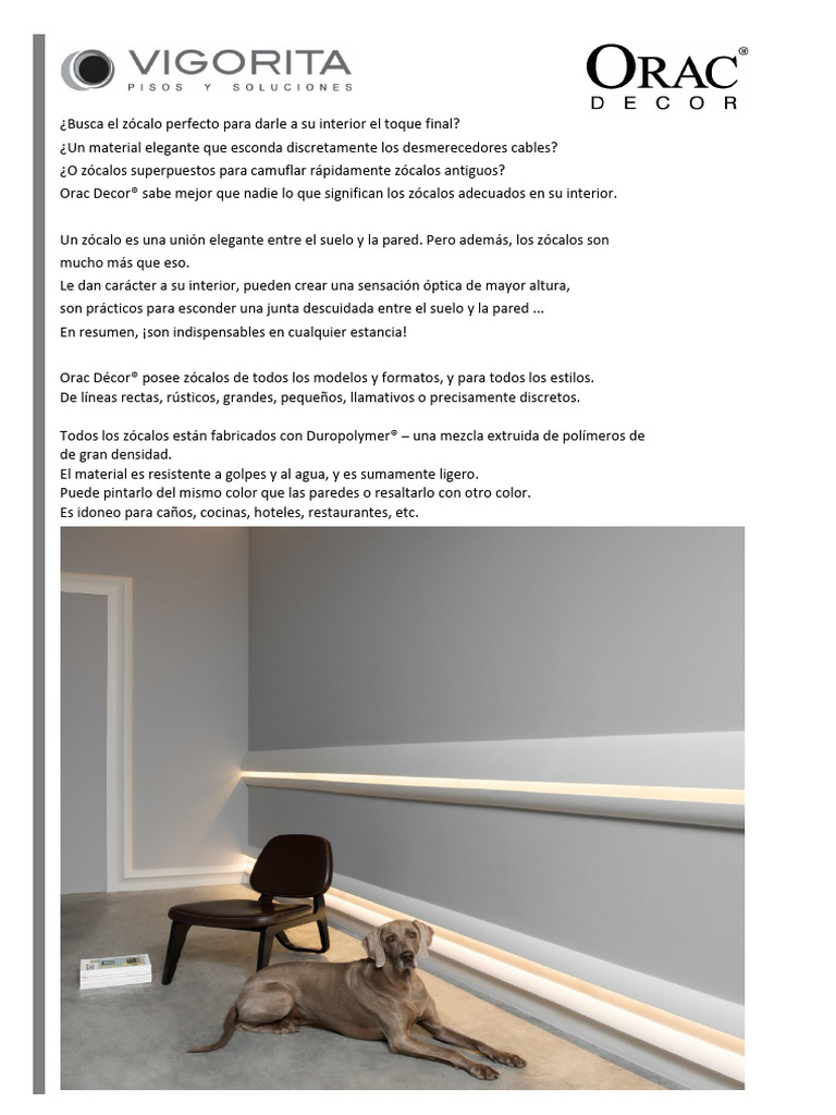 Ficha Tecnica Orac Zoc | PDF