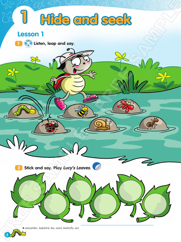 Insect Hide-and-Seek Activities | PDF | Insects | Insects And Humans