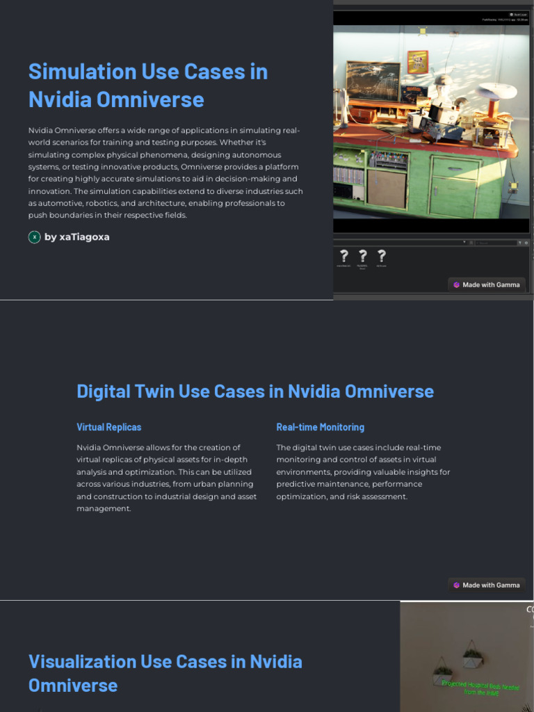 Simulation-Use-Cases-in-Nvidia-Omniverse | PDF