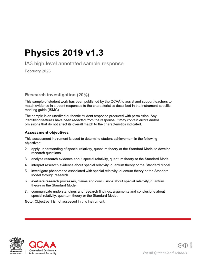 IA3 High-Level Annotated Sample Response | PDF | Greenhouse Effect | Technology & Engineering