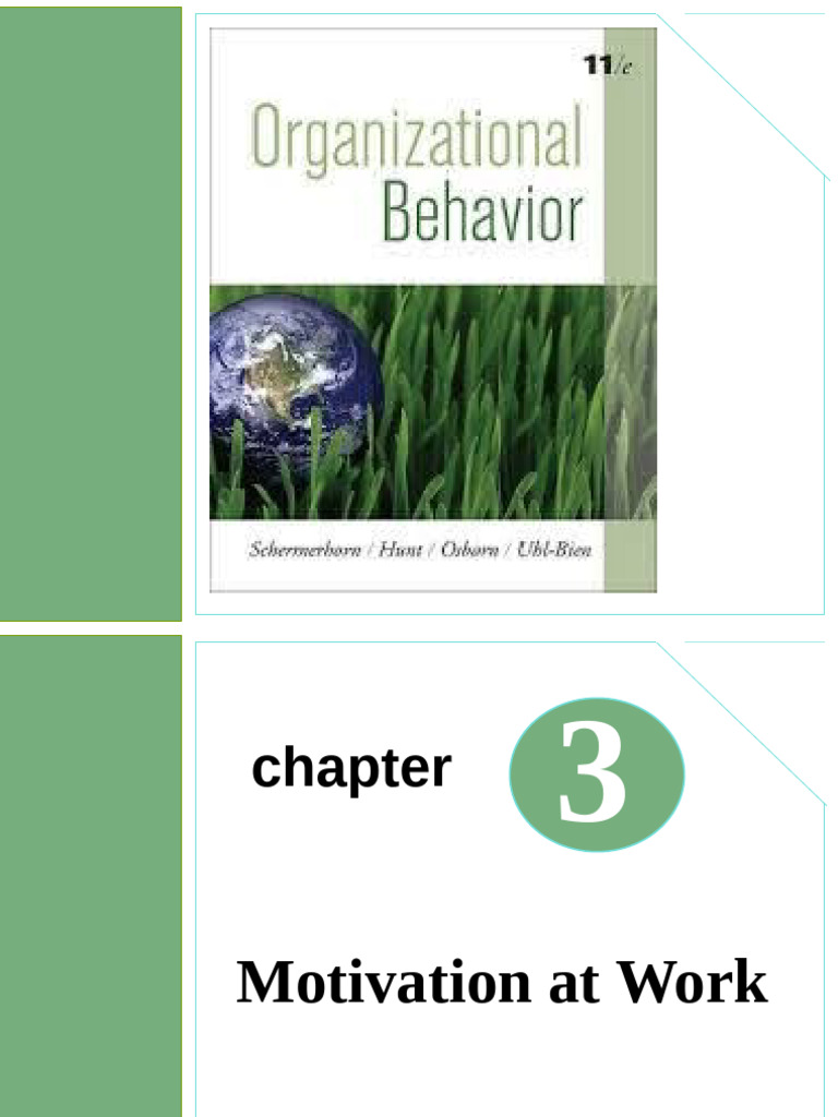 Chapter 3 Motivation | PDF