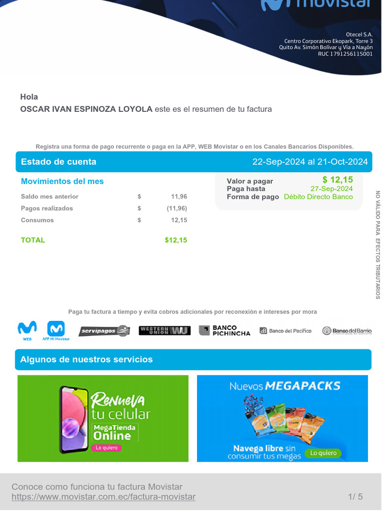 Movistar Sep | PDF