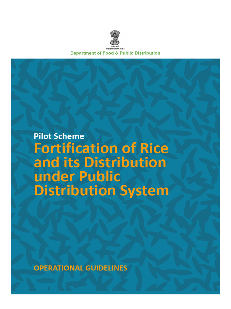 Guidelines - FINAL Rice Fortif | PDF
